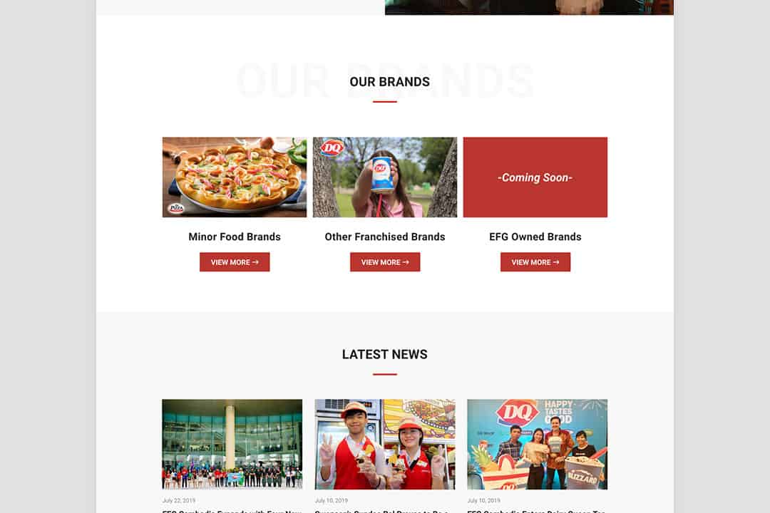 EFG - WordPress & Web design - Lexicon