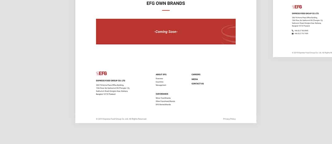 EFG - WordPress & Web design - Lexicon