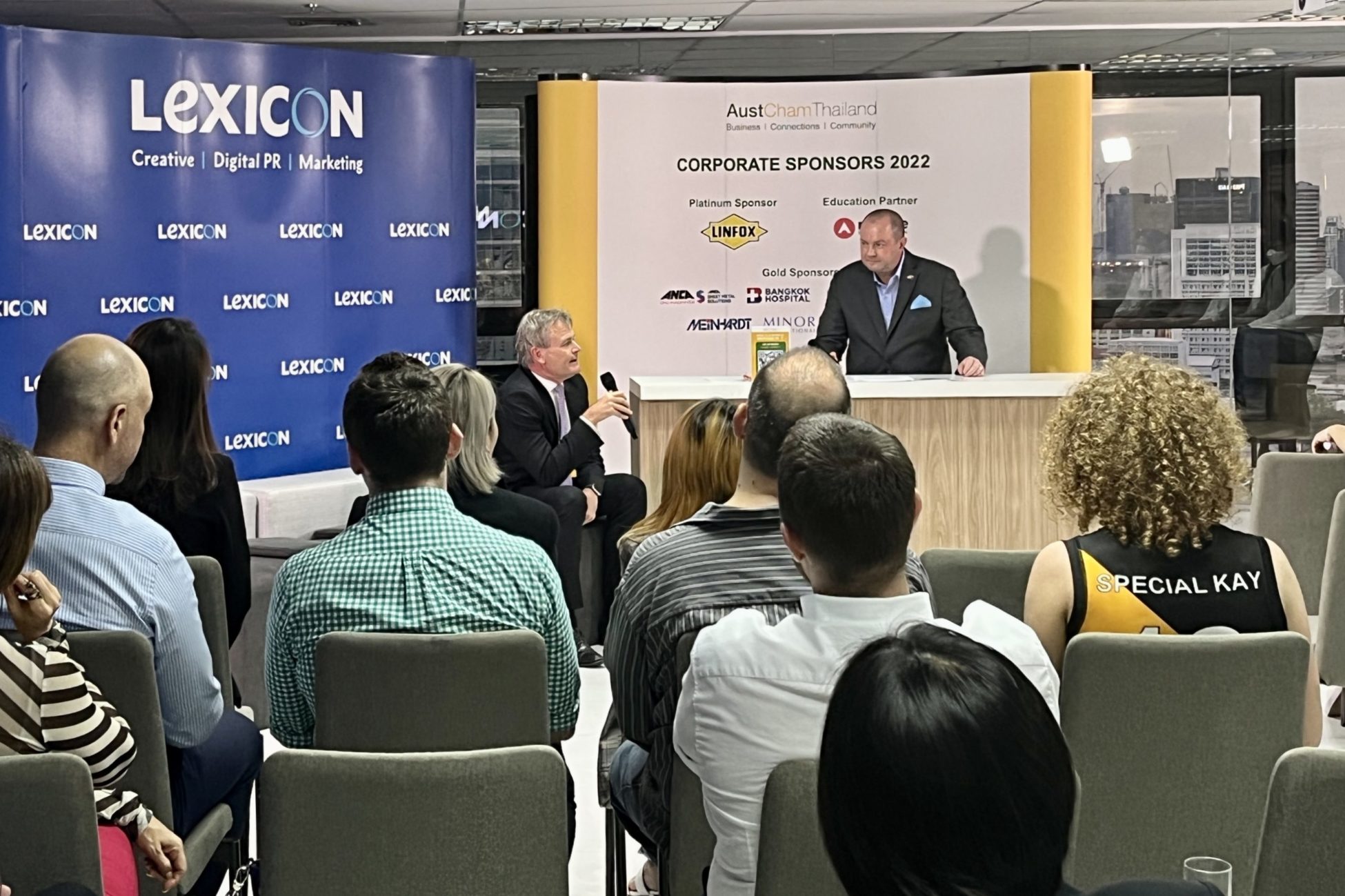 Lexicon Studios Produces AustCham’s Live TV Show