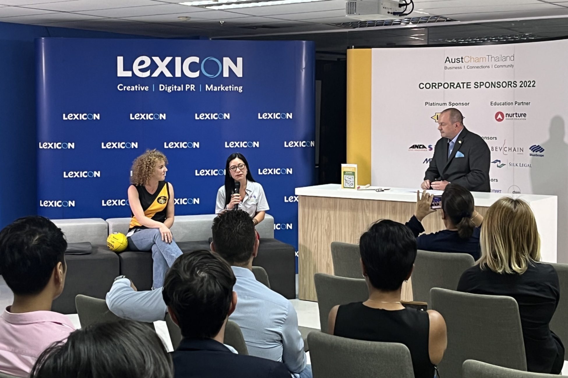 Lexicon Studios Produces AustCham’s Live TV Show