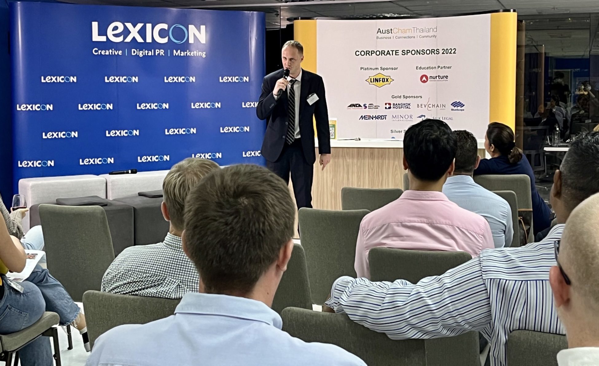 Lexicon Studios Produces AustCham’s Live TV Show